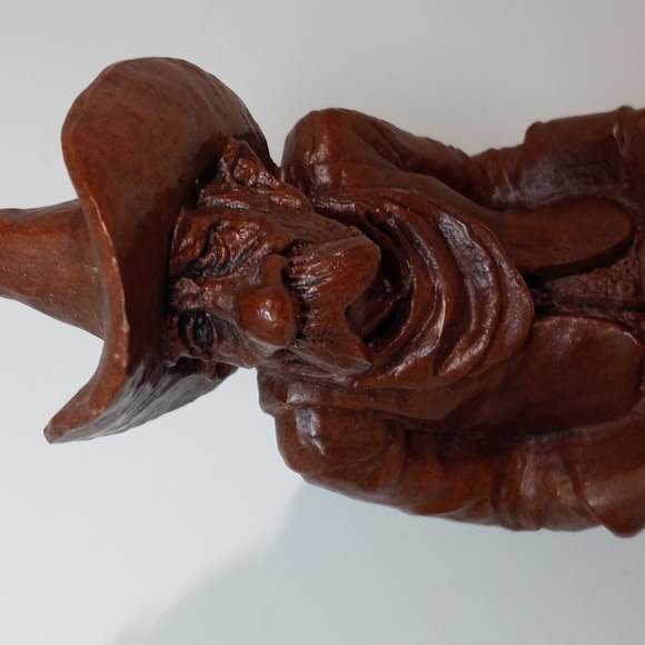 Art | Vintage Western 1986 Old Cowboy Figurine Red Mill Mfg R Wetherbee ...